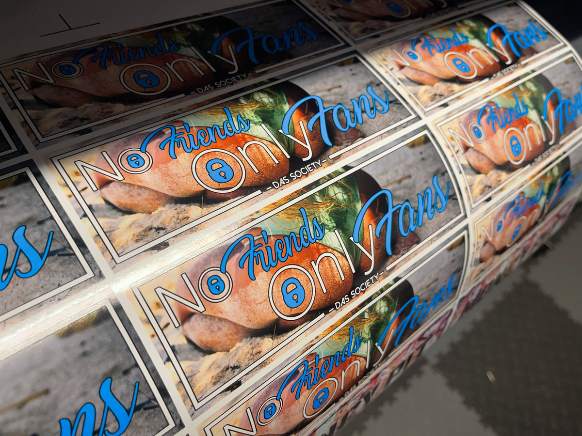 No Friends Only Fans Slap Sticker – Das Society